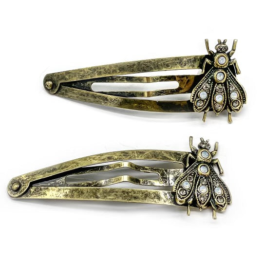 Wasp hair pins sold as a pair – La Contessa by Mary DeMarco