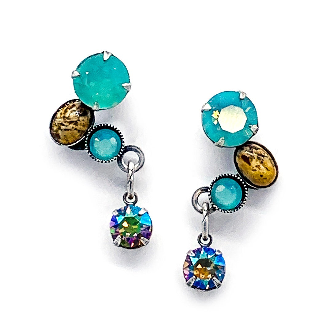Classic Stone Earrings – La Contessa by Mary DeMarco